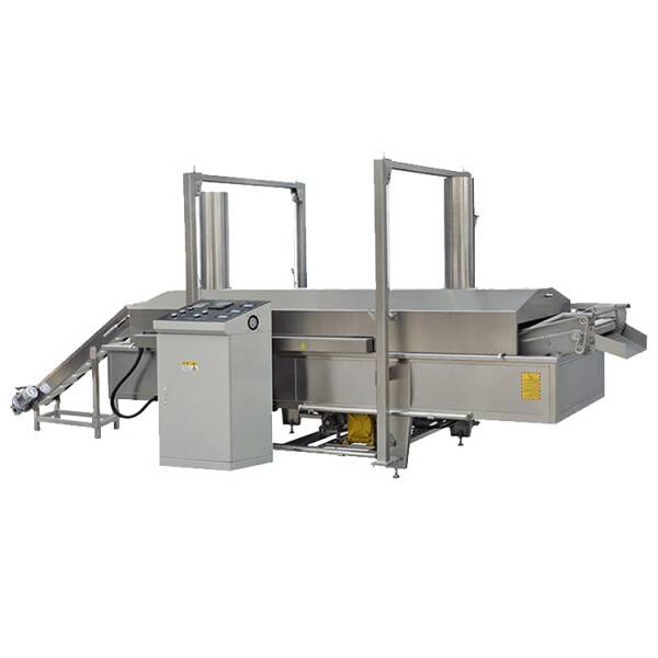 Industrial Automatic Continuous Frying Line, Multifunctional Conveyor ...
