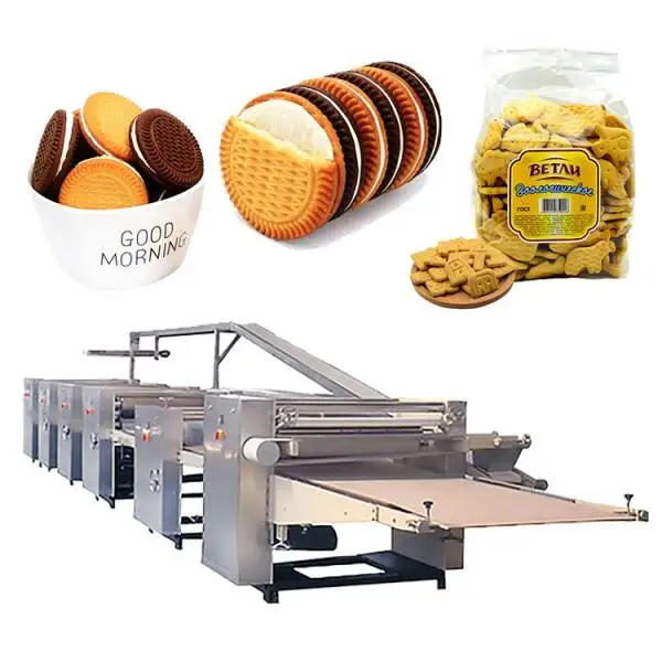 Industry Multi-function Automatic Biscuit Production Line, Biscuit ...