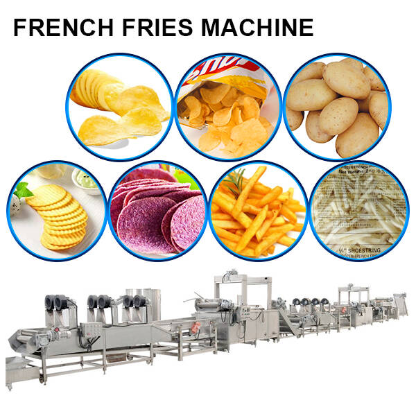 Automatic Frozen French Fries Machine