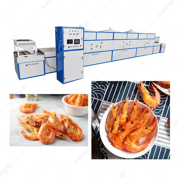 Industrial Microwave Prawn Drying Technology - Shandong Loyal ...