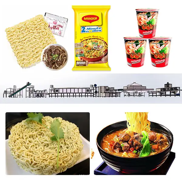 Professional Instant Noodles Making Machine With Custom Design Service ...